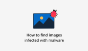 How to find images infected with malware , Virusdie.blog